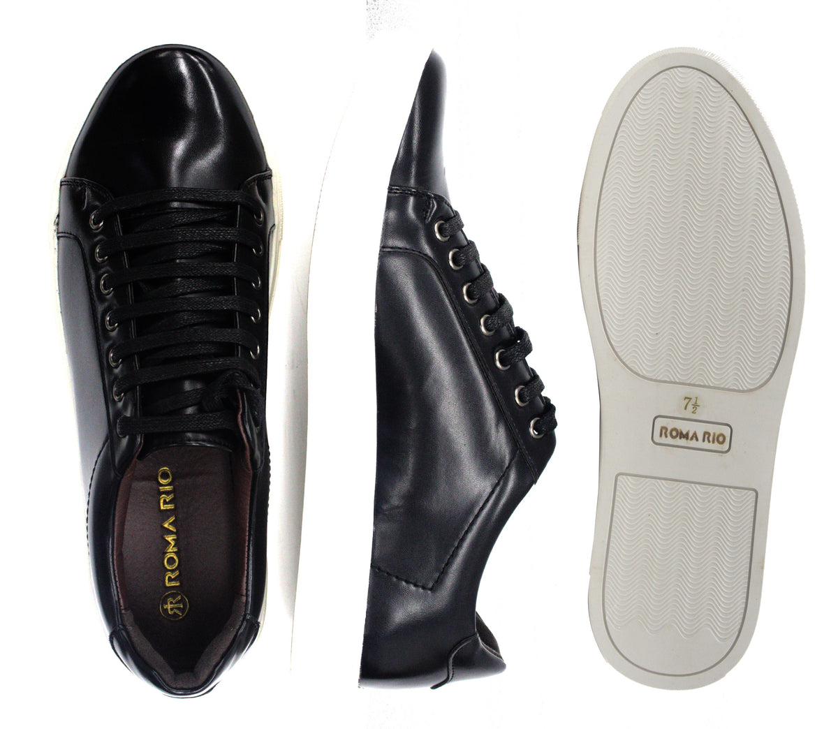 ROMA RIO,MOC TOE-LACE UP-SHOES-5617-BLACK – Portabella